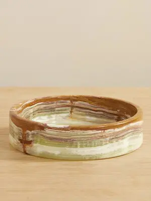 Jia Jia Onyx Bowl - Green