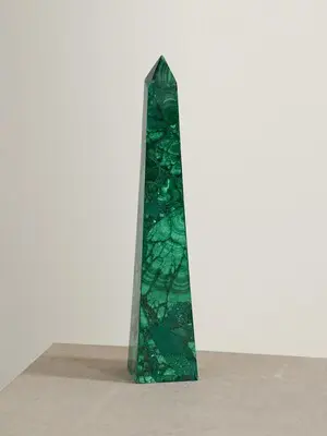 Jia Jia Malachite Obelisk - Green
