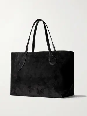 LIFFNER Mega Sprout Suede Tote - Black