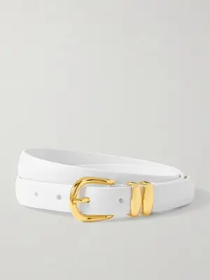 Anderson's Leather Belt - White