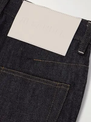 JIL SANDER Cropped High-rise Flared Jeans