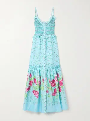 Loretta Caponi Ruffled Day Dresses