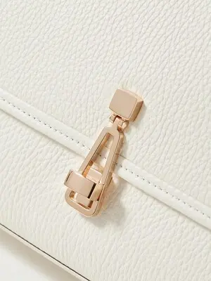 Gabriela Hearst Leonora Medium Textured-leather Tote - Ivory