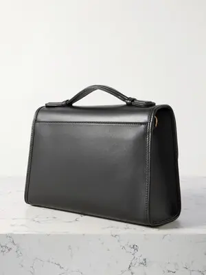 Gabriela Hearst Leonora Medium Leather Tote - Black