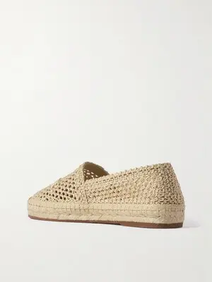 Chloé Isla Crocheted Espadrilles