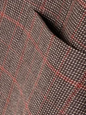 Chloé Checked Wool Blazer
