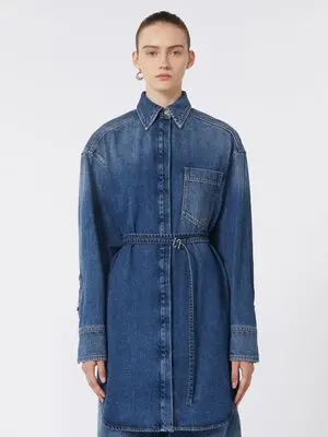 Max Mara Oversized Denim Shirt