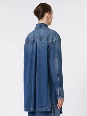 Max Mara Oversized Denim Shirt