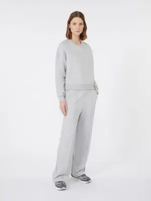 Max Mara Organic Cotton Fleece Trousers