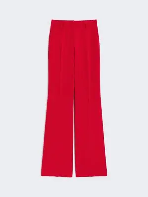 Max Mara Flared Cady Trousers