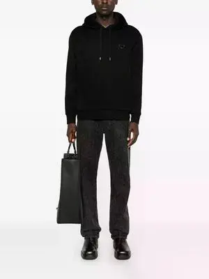 Prada Triangle-logo Hoodie