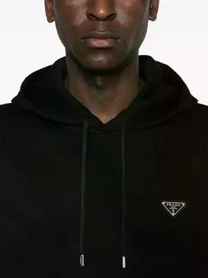 Prada Triangle-logo Hoodie