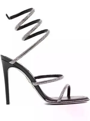 Rene Caovilla Cleo Rhinestone Embellished Sandals