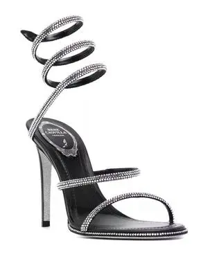 Rene Caovilla Cleo Rhinestone Embellished Sandals