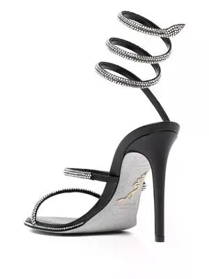 Rene Caovilla Cleo Rhinestone Embellished Sandals