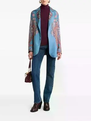 Etro Paisley-print Silk Jacket