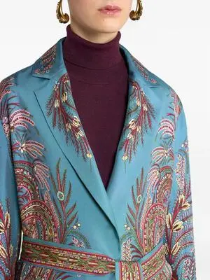 Etro Paisley-print Silk Jacket