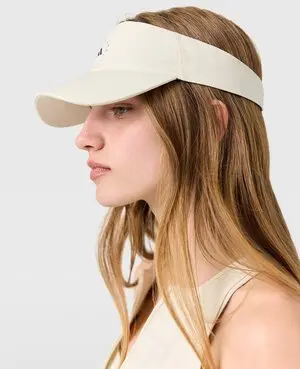 Stella McCartney Logo Visor Cap - Beige