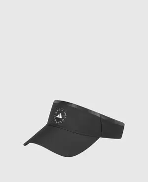 Stella McCartney Logo Visor Cap - Black