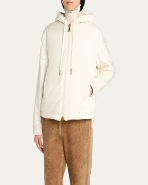 Moncler Reversible Zip-up Cardigan - Brown
