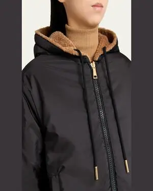 Moncler Reversible Zip-up Cardigan - Brown