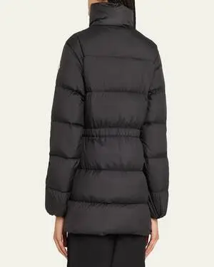 Moncler Brossette Down Puffer Jacket - Pink