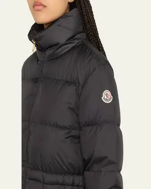 Moncler Brossette Down Puffer Jacket - Pink