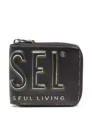 DIESEL® Dsl 3d Xs Bi-fold Wallet - Black