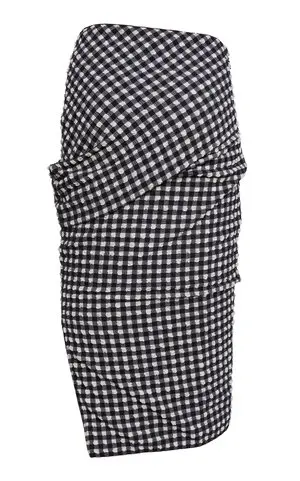 LANVIN Gathered Midi Skirt