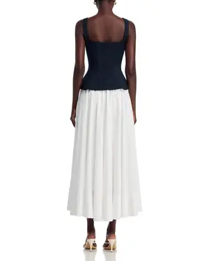 Simkhai Jolynn Midi Dress - Black Multi