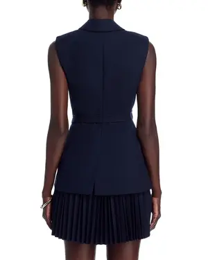 Simkhai Eman Sleeveless Blazer Dress - Midnight