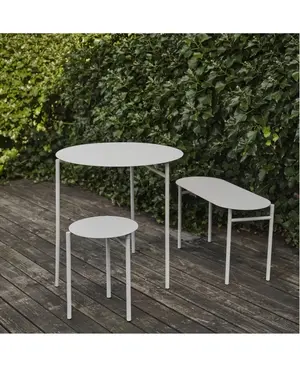ZONE DENMARK Stool Disc - Soft Grey