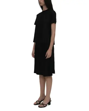Rosetta Getty Bias Silk Skirt