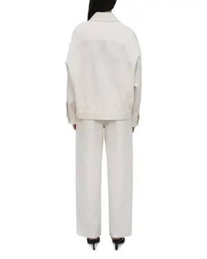 Rosetta Getty Zip Front Shirt Jacket