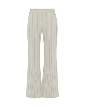 Rosetta Getty Cropped Flare Pull On Pants