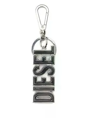 DIESEL® Logo-lettering Keyring - Black