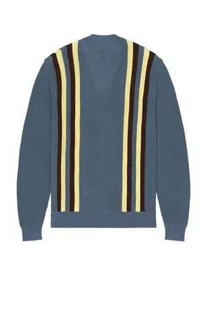 BEAMS Cardigan Stripe