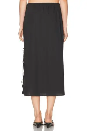 DEIJI STUDIOS Split Tie Skirt