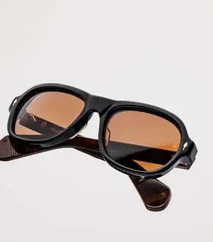 JACQUES MARIE MAGE Richard Aviator Sunglasses