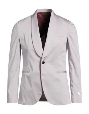 BERNA Blazer Size Organic Cotton, Elastane - Grey