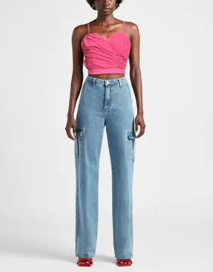 FRACOMINA Polyester Cropped Top