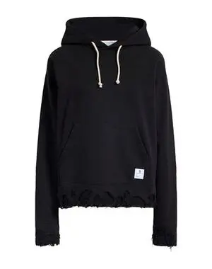 DEPARTMENT 5 Cotton Fleece Sweatshirt - Black