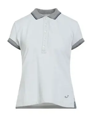JACOB COHЁN Polo Shirt With Embroidered Logo - Light Grey