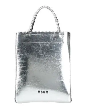 MSGM Leather Shopper Bag