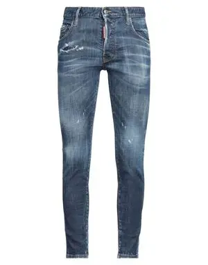 Dsquared2 Jeans Size Cotton, Polyester, Elastane, Calfskin