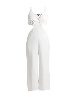 Maje Crepe Jumpsuit With Cutout