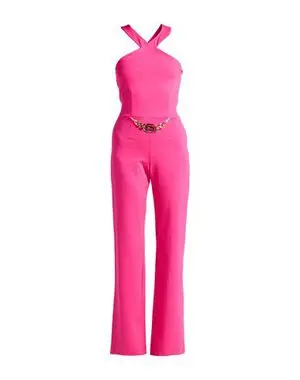 GAËLLE PARIS Solid Jumpsuit With Appliqués - Pink