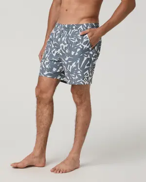 Vuori Maverick Volley Short Lined - Breeze Juniper
