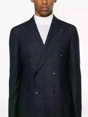 Tagliatore Double-breasted Checked Suit