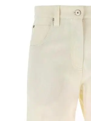 Brunello Cucinelli Monile Cropped Jeans